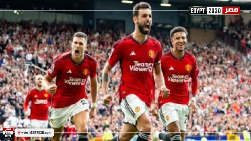 تشكيل مانشستر يونايتد لمواجهة إيفرتون بالدوري الإنجليزي ثلاثي يقود
