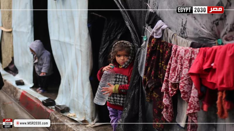 «اليونيسف 600 ألف طفل في رفح ليس لهم مكان آمن العالم الآن مصر 2030